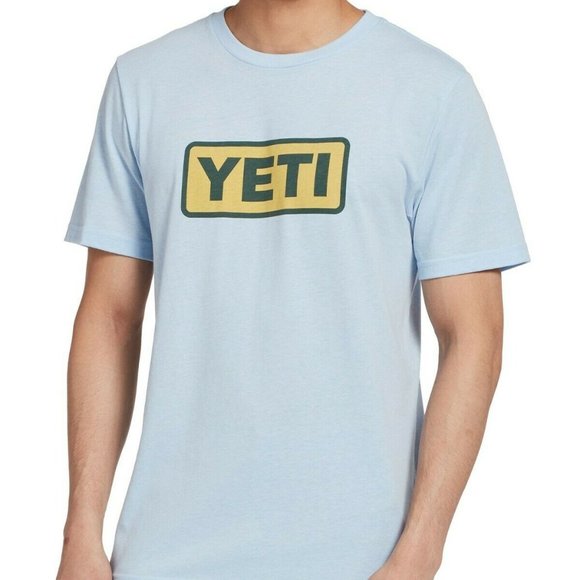 Yeti | Shirts | Yeti Core Badge Logo Tshirt | Poshmark